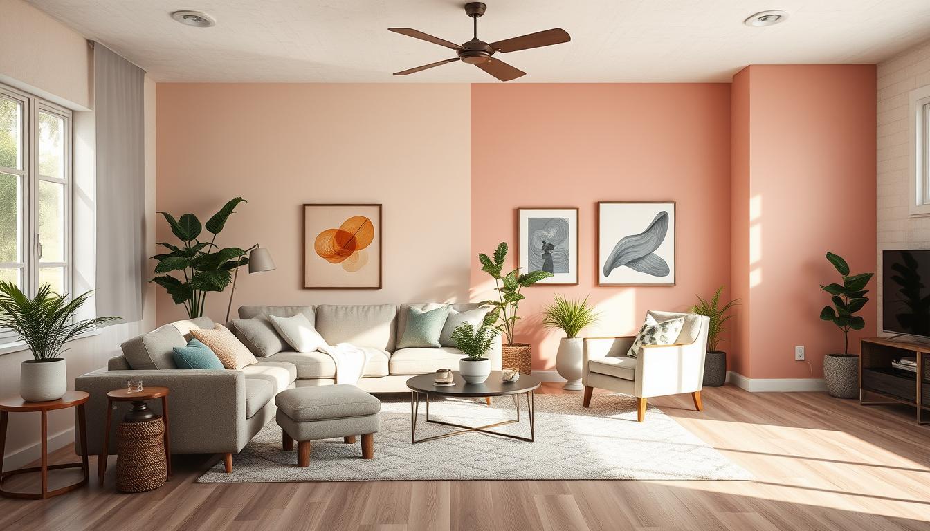 Moderne Wandfarbe Wohnzimmer